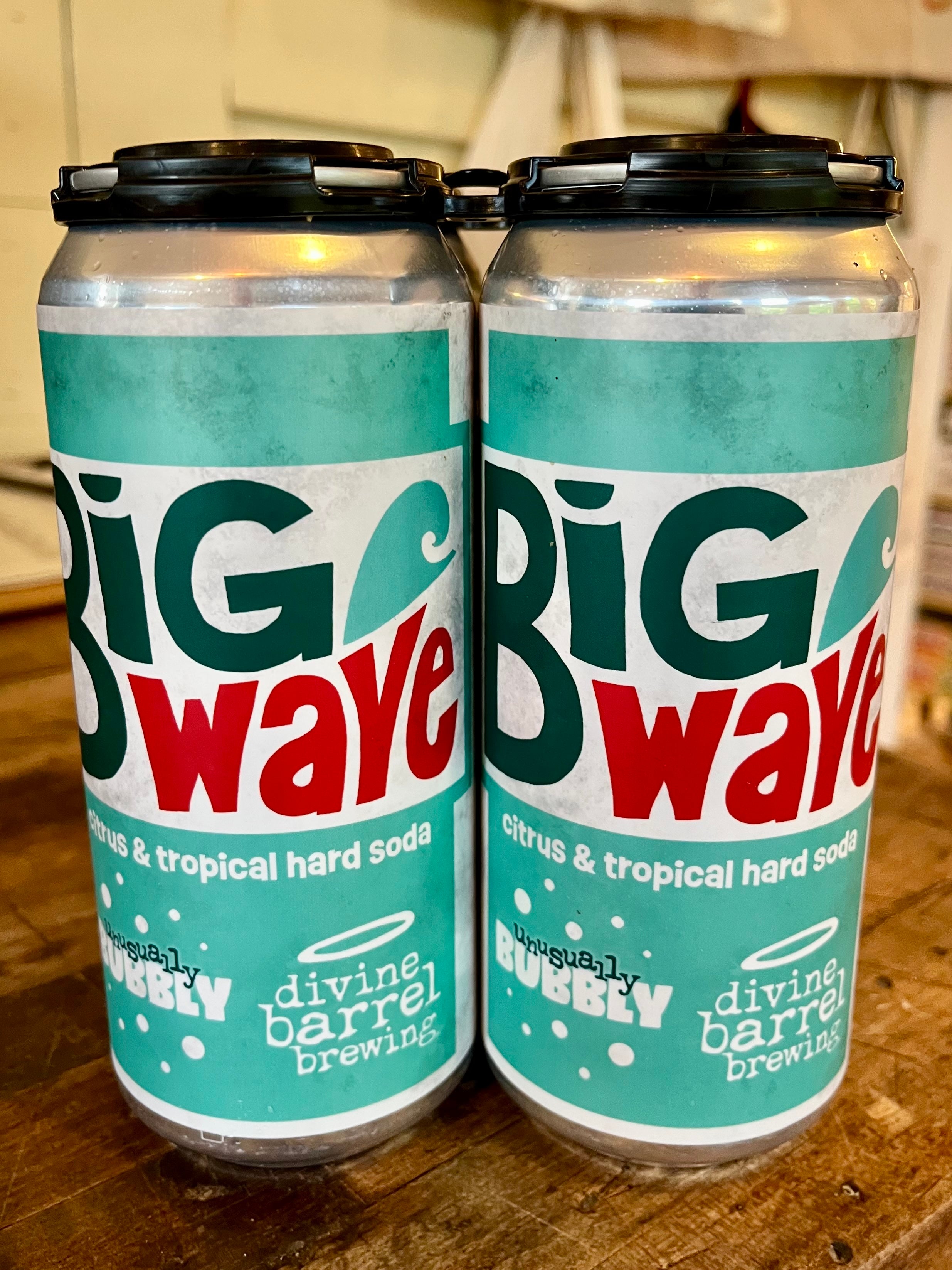 Unusually Bubbly Big Wave Hard Seltzer | LocoPops